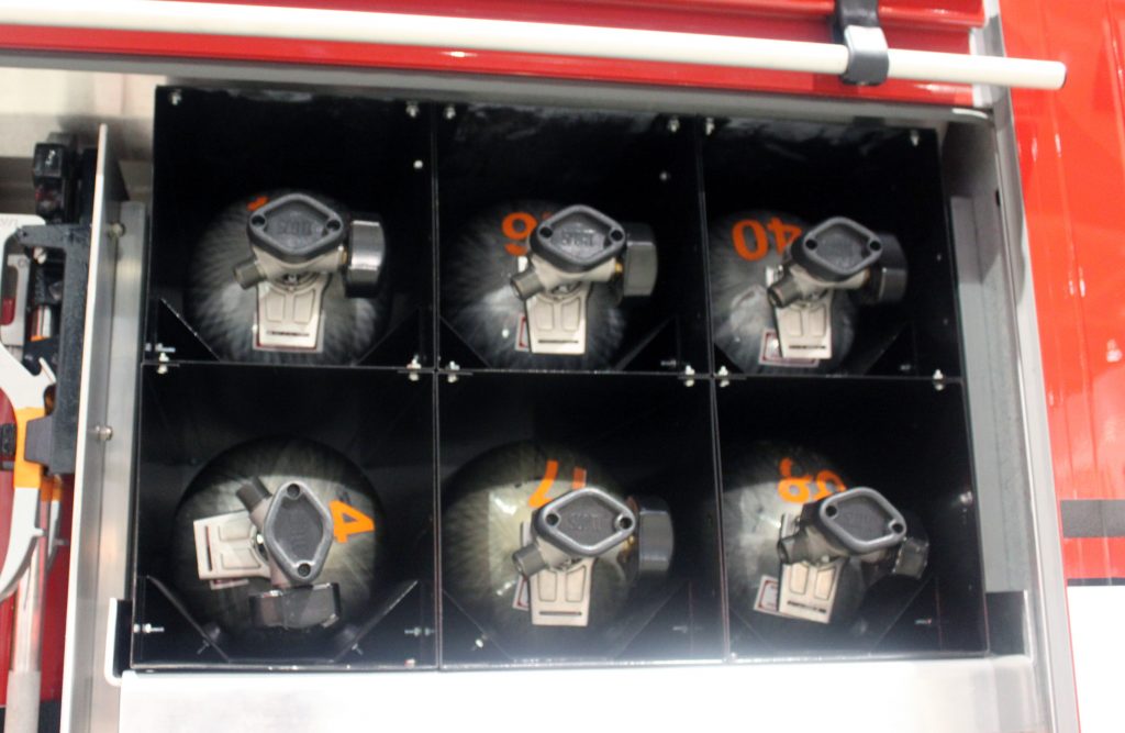 Bunker Fire & Safety Horizontal Storage Rack Complete – 6.1″ to 7.4 ...