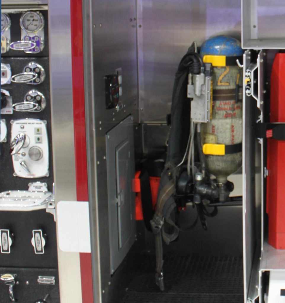 Bunker Fire & Safety Low-Profile High-Cycle WALKAWAY SCBA Bracket w ...