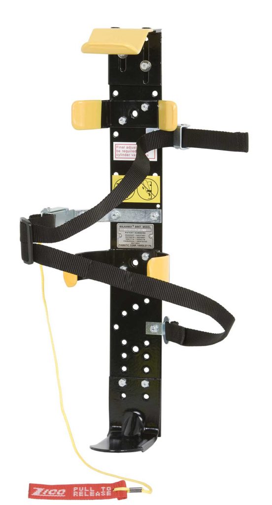 Bunker Fire & Safety Low-Profile Full-High-Cycle WALKAWAY SCBA Bracket ...