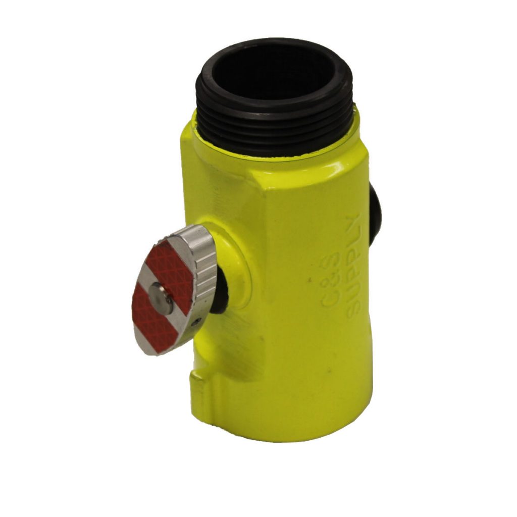 Bunker Fire & Safety HIGH VISIBILITY IN-LINE T-VALVE MODEL # TV1510 NH ...